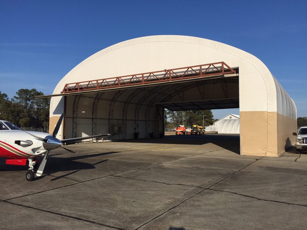 Big Top Fabric Aircraft Maintenance Hangars